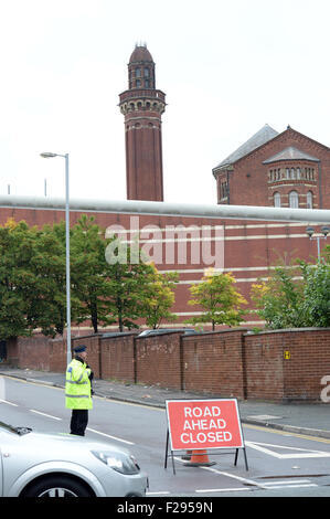 Prisoner Stuart Horner pictured on the roof of HMP Manchester. Stuart ...