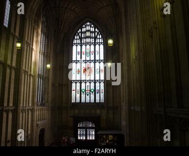 Interior of the Library of the Wills Memorial Building, iconic building ...