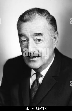 Architect William J. Levitt, in 1951. He built affordable, mass ...