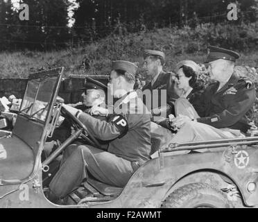 Kay Summersby with her World War II memorabilia. Her autographed ...