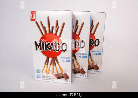Mikado milk chocolate Stock Photo - Alamy