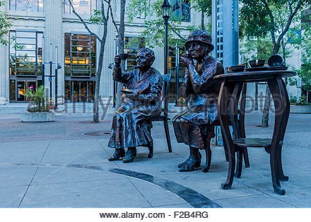 The Famous Five statue aka the "Women are Persons" monument, Calgary ...