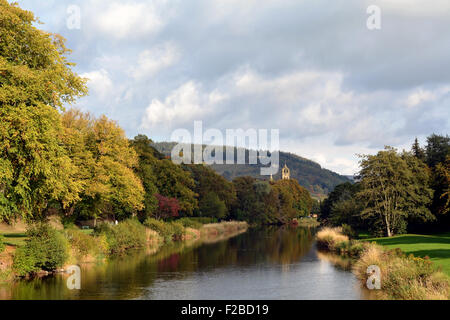 Panorama of Peebles, Scotland, UK Stock Photo - Alamy