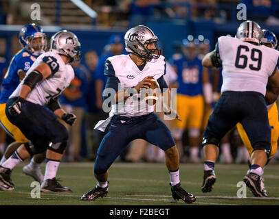 San Jose, CA. 3rd Sep, 2015. San Jose State Spartans linebacker (4 ...
