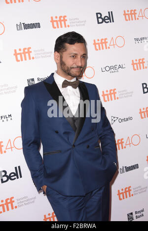 Cas Anvar attends the premiere of the film "Point Break" at the TCL ...