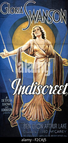 Indiscreet (1931) 04 - Movie Poster Stock Photo - Alamy