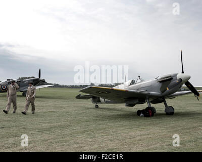 World war II spitfire display, Spitfire Square, Memorial Avenue ...