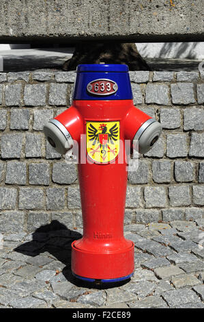 Street Fire hydrant, Brig, Valais, Switzerland Stock Photo - Alamy
