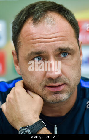 Liberec, Czech Republic. 16th Sep, 2015. SC Braga player Andre Pinto ...