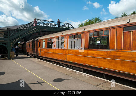 Pickering Station on the North Yorkshire Steam Railway Stock Photo ...
