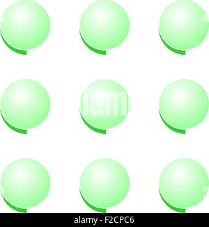 Eco green battons set - vector Stock Vector Image & Art - Alamy