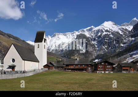 Elm village, Switzerland Stock Photo - Alamy
