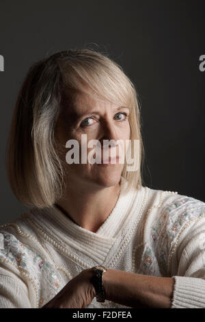 Virginia Nicholson at the Oldie Literary Lunch 16-09-15 Stock Photo - Alamy