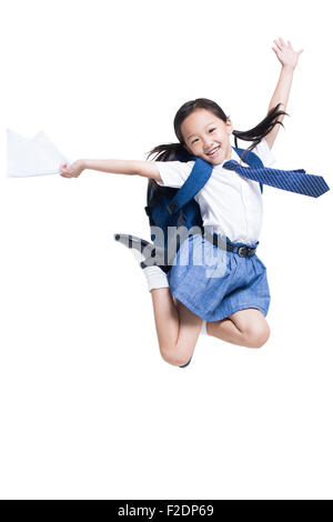 Smiling happy girls with good news Stock Photo - Alamy