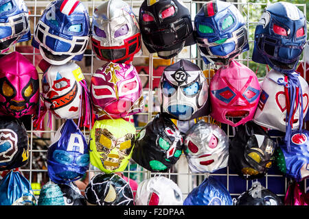 Mexican luchador (wrestler) masks Stock Photo - Alamy