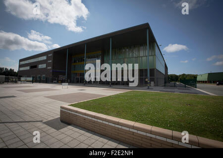 Pupils at Kirkby High School, Merseyside. The school had one of the ...