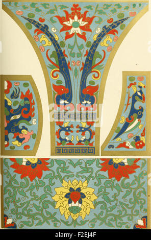 This 1867 work features examples of Chinese ornamental designs, drawing ...
