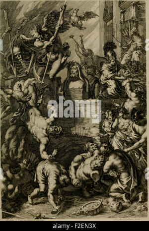 Illustration of a Greek sculpture depicting the worship of Dionysus ...