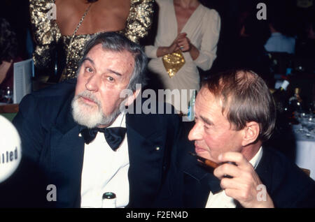 Der deutsche Filmproduzent Franz Seitz Jr, Deutschland 1980er Jahre ...