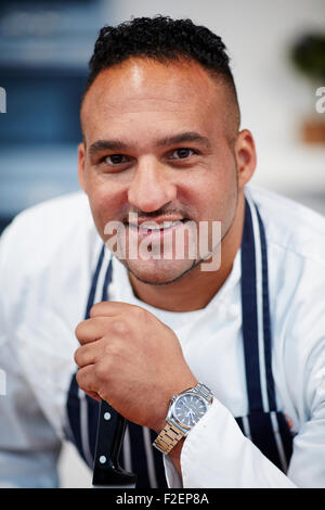 Celebrity chef Michael Caines portraits Stock Photo - Alamy