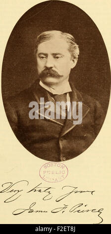 This genealogical record traces the descendants of Thomas Pierce, an ...