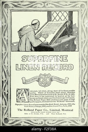 An illustration from 'Canadian Printer and Publisher,' a publication ...