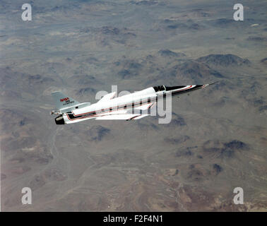 Grumman X-29 82-003 - NASA 049, at Edwards Air Force Base Stock Photo ...
