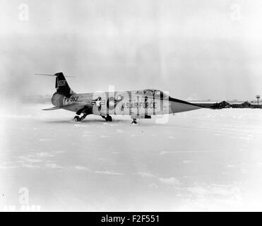 The Lockheed YF-104A 'Starfighter' was a prototype aircraft used by the ...