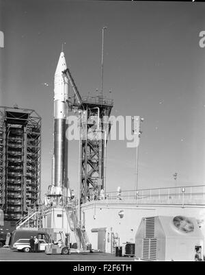 Atlas Centaur Details View of Centuar (C-1) prior to Stock Photo - Alamy