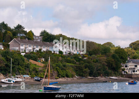 Malpas Village On The Banks Of The River Truro Cornwall England UK ...