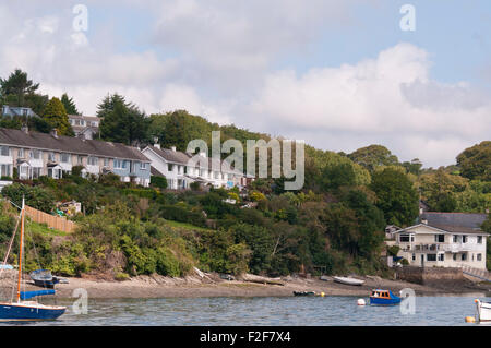 Malpas Village On The Banks Of The River Truro Cornwall England UK ...