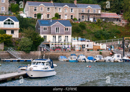 Malpas Village On The Banks Of The River Truro Cornwall England UK ...