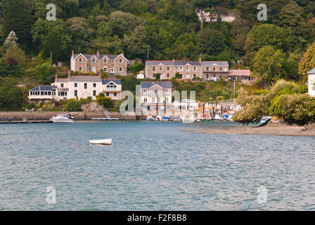 Malpas Village On The Banks Of The River Truro Cornwall England UK ...