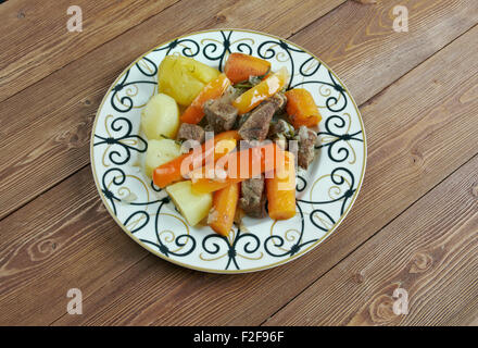 Khorkhog -barbecue dish in Mongolian cuisine Stock Photo - Alamy