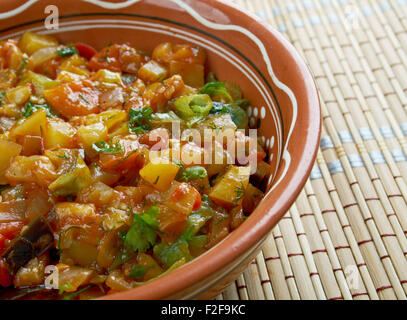 saksuka - Turkish Meze stew Stock Photo - Alamy