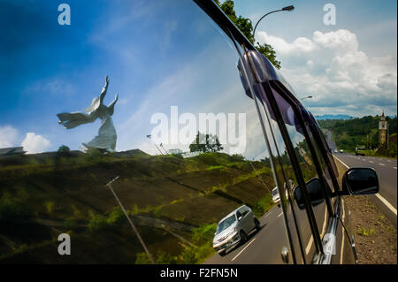 Christ Blessing Statue; Manado, North Sulawesi, Indonesia Stock Photo ...