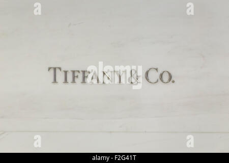 Tiffany & Co sign Stock Photo - Alamy