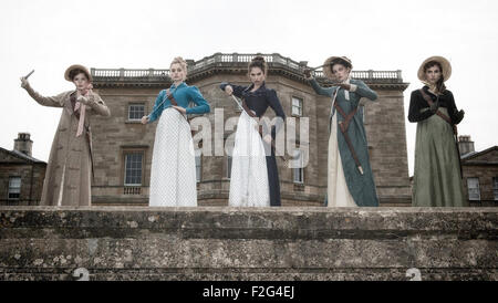 PRIDE AND PREJUDICE AND ZOMBIES 2016 Screen Gems film with Lily James ...