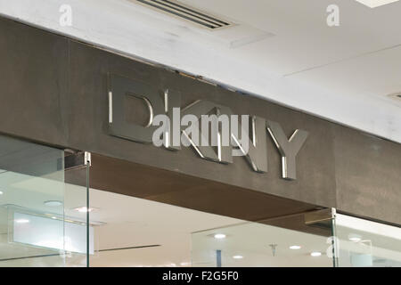 DKNY store sign Stock Photo - Alamy