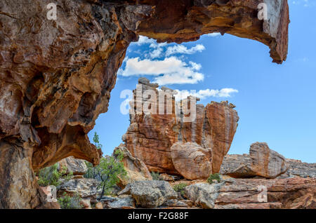 Cederberg rock formations at Stadsaal Caves 3 Stock Photo - Alamy