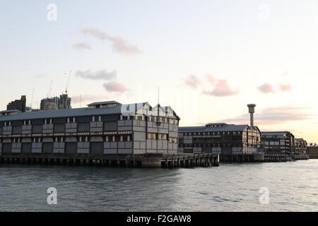 Walsh Bay, viewed from Sydney Harbour Stock Photo - Alamy