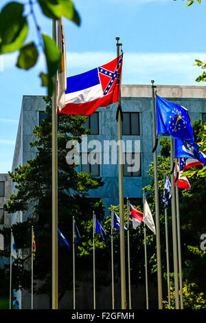 Walk Flags Oregon Capitol Building Grounds Salem OR US United States ...