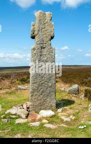 Lilla Howe Cross, Fylingdales Moor, North Yorkshire Moors National Park ...