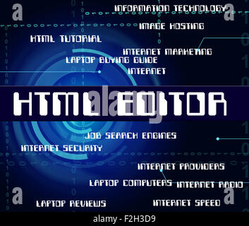 Html Word Meaning Hypertext Markup Language And Hypertext Markup ...