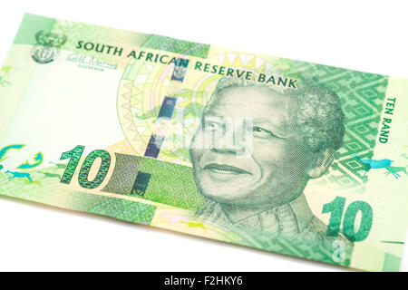 Ten Rand note, South Africa Stock Photo - Alamy