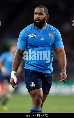 Twickenham, London, UK. 19th September, 2015. Josh Furno Italy France V ...