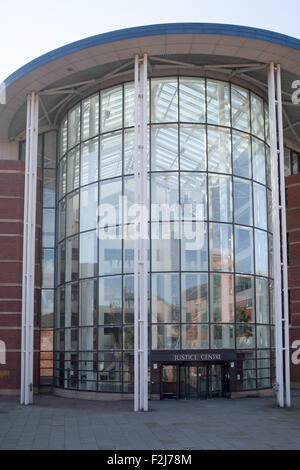 Nottingham Magistrates Court the all glass building by the Nottingham ...