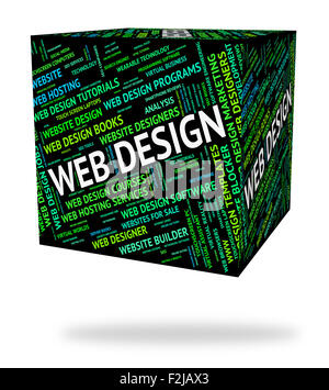 Web design Words Indicating Designs for Logo Publication and Websites ...