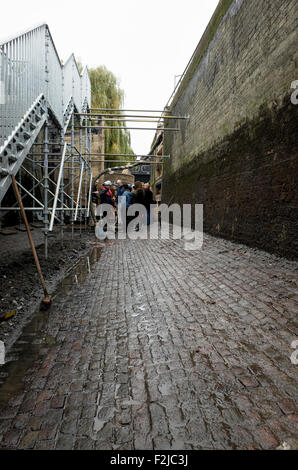 Camden Lock Drained - London Stock Photo - Alamy