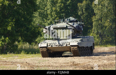 Marksman AA-vehicle of the Finnish Army has the mobility and protection ...